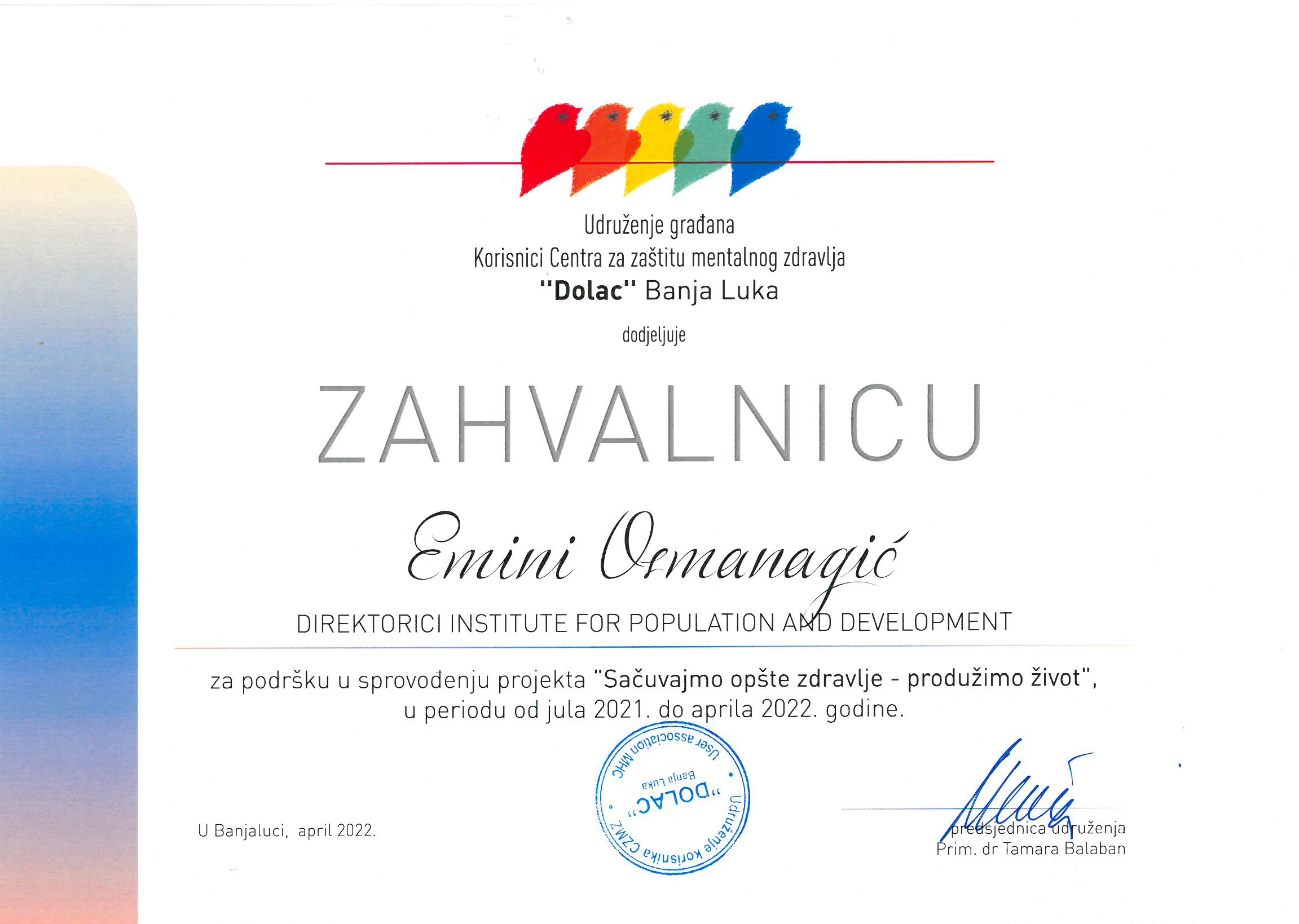 Excellence zone – IPD