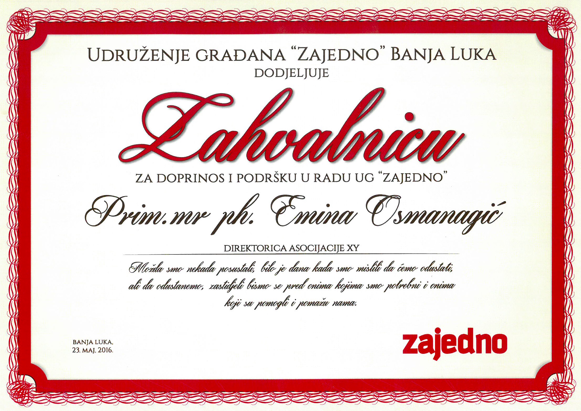 Excellence zone – IPD