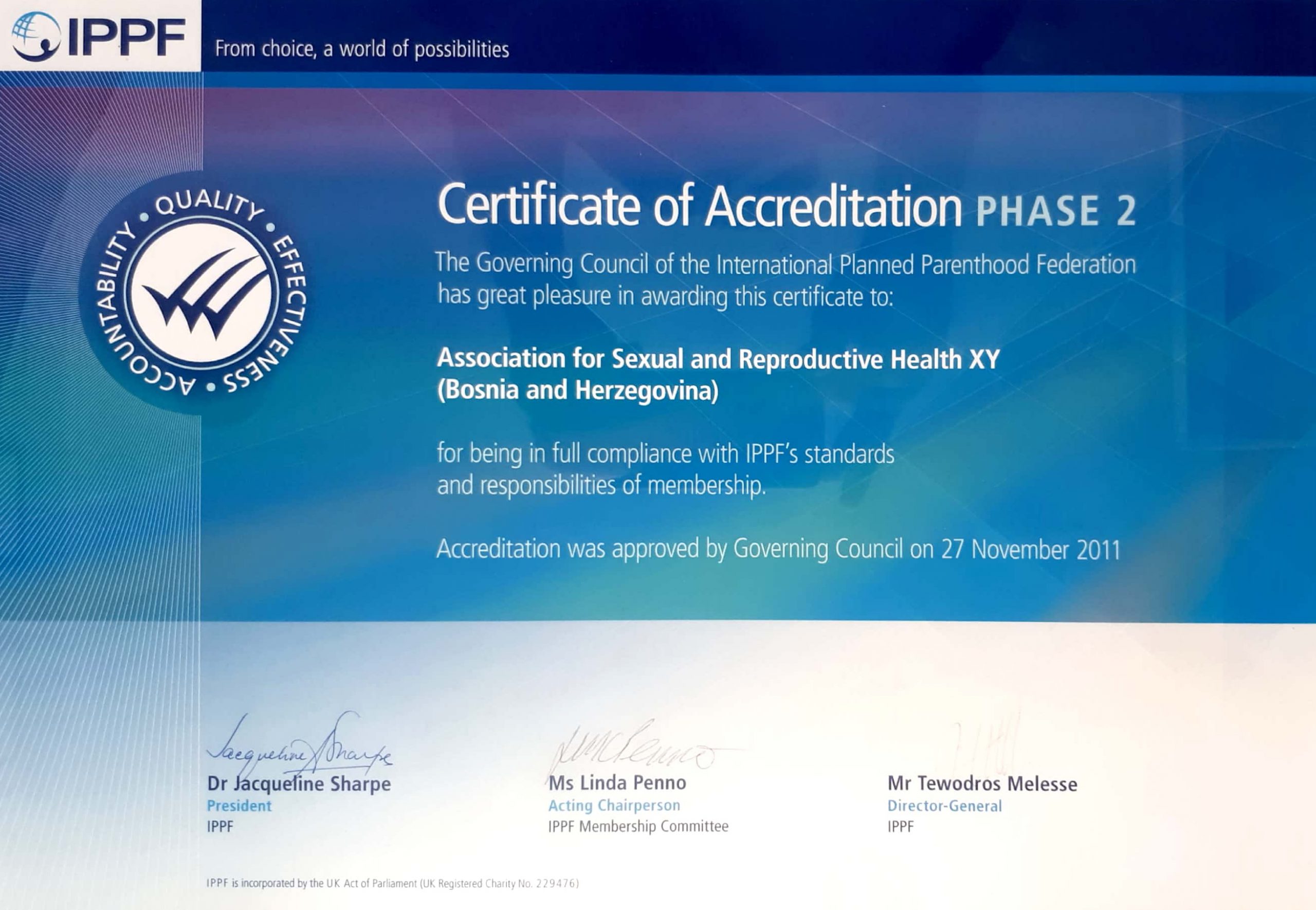 Excellence zone – IPD